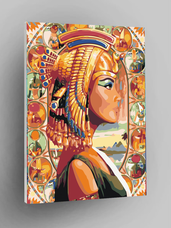 Raqamlar bo'yicha rasm "Misr go'zalligi"